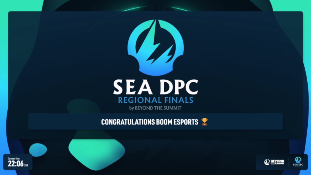 BOOM Esports Wins SEA DPC Regional Finals | INQUIRER.net