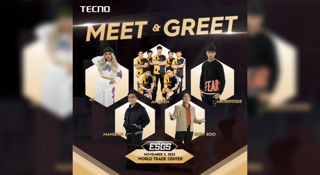 Watch out for epic, cutting edge entertainment at TECNO’s Cyberpunk booth at the ESGS 2023 ...